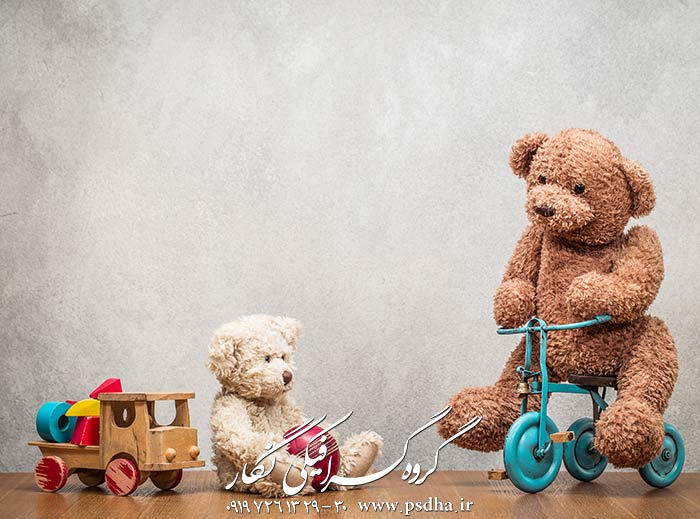 دانلود بکگراند دکور آتلیه کودک تولد